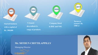 Presentation on Vguard | PPTX