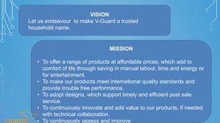 Presentation on Vguard | PPTX
