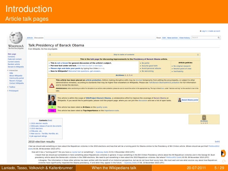 When the Wikipedians talk: network and tree structure of Wikipedia di…