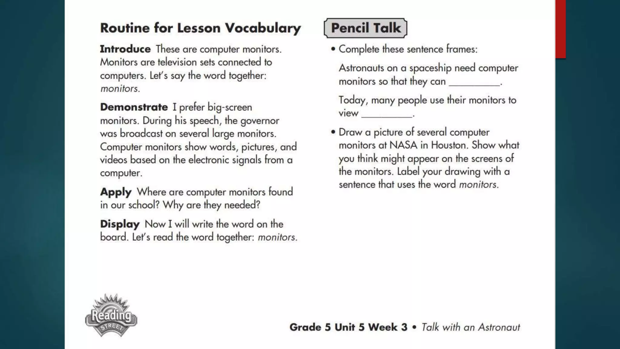 Talk with an astronaut | PPTX