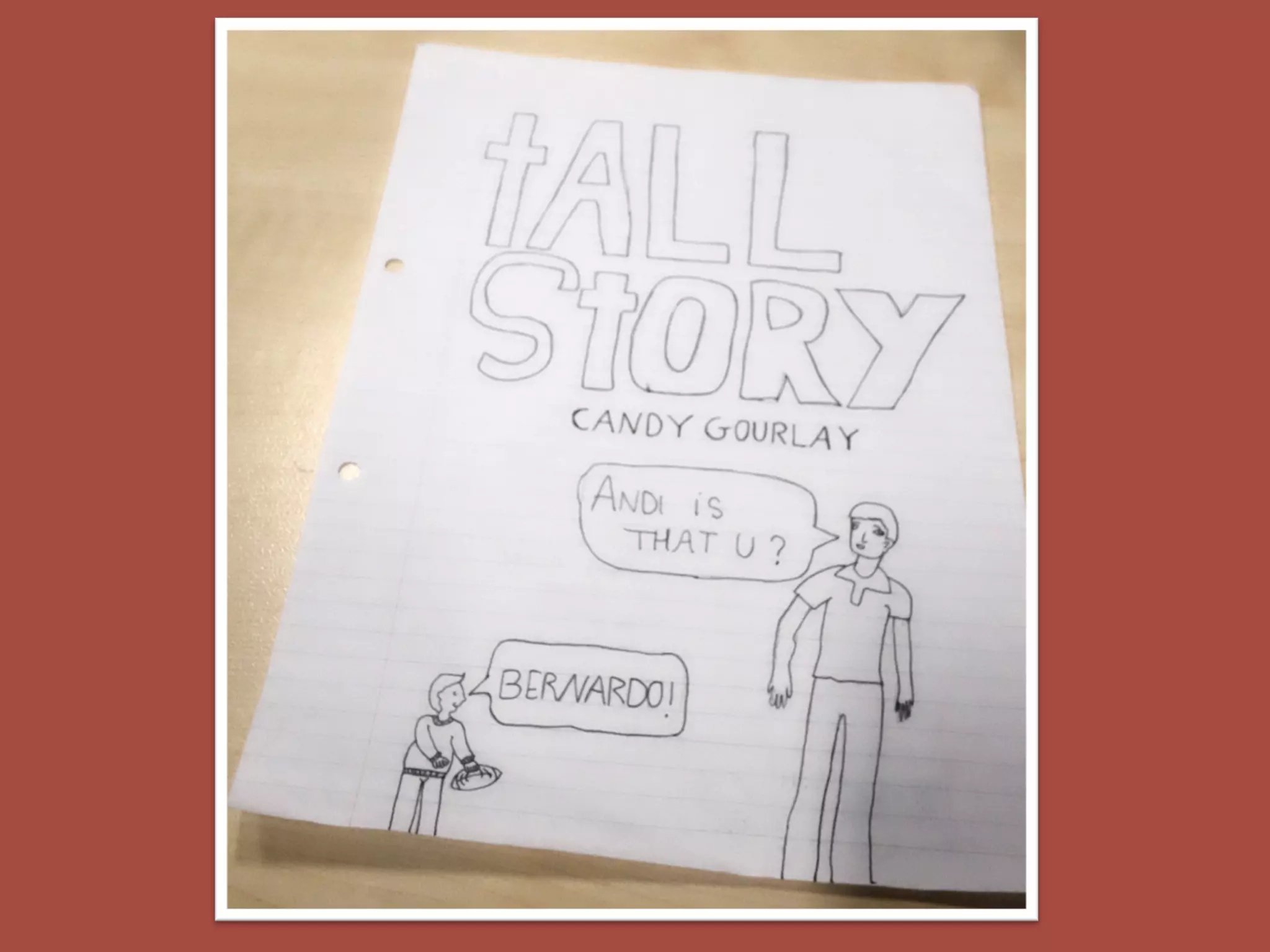 Children Redesign Cover Art for Tall Story by Candy Gourlay | PDF