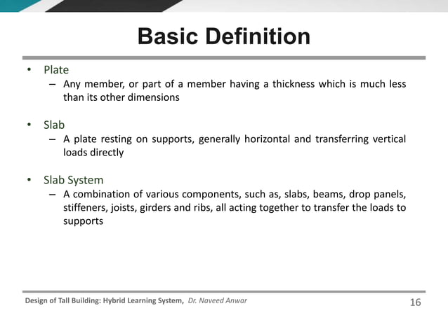 CE 72.32 (January 2016 Semester) Lecture 4 - Selection of Structural Systems | PPTX | Civil ...