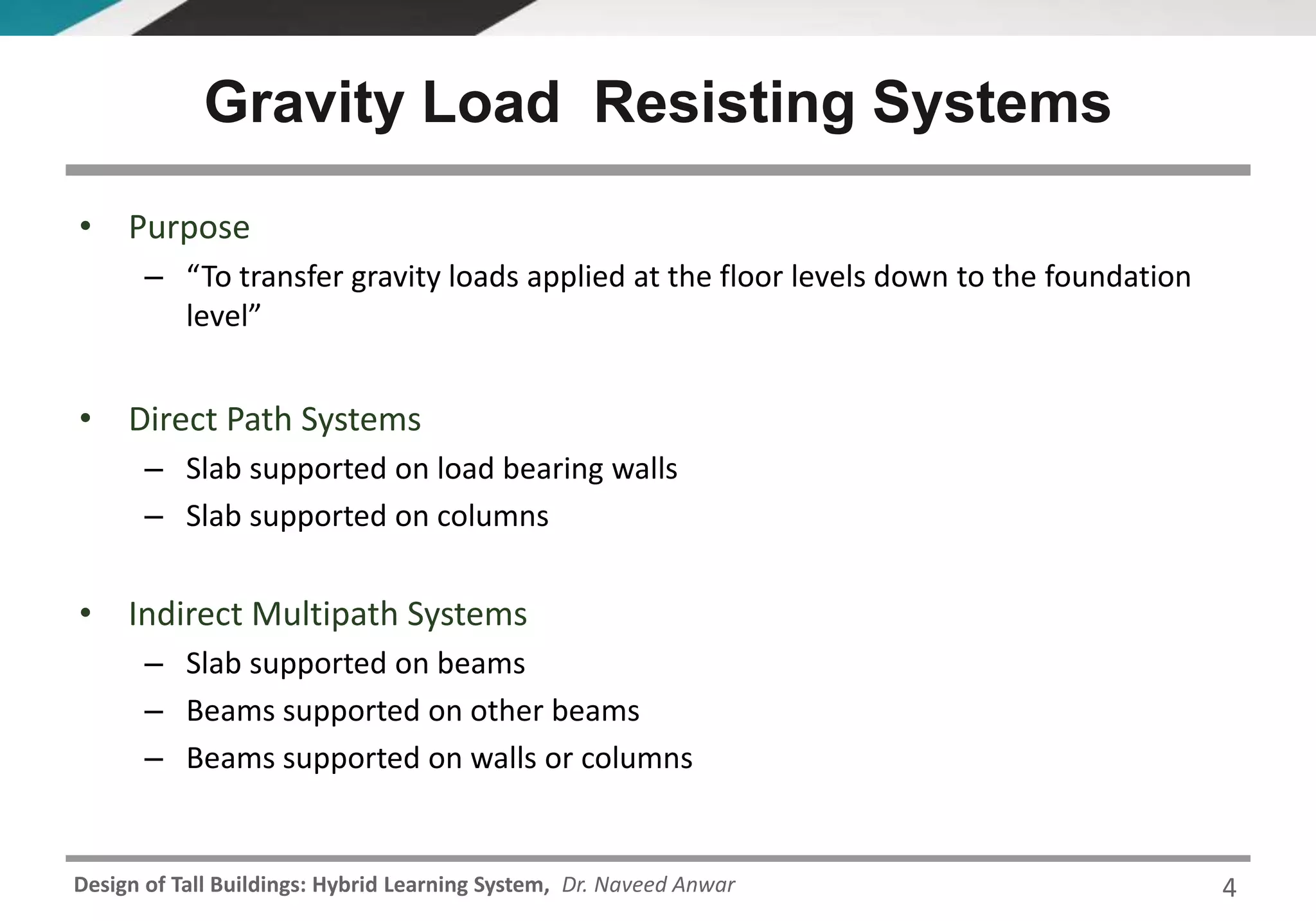 CE 72.32 (January 2016 Semester) Lecture 7 - Structural Analysis for ...