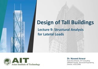CE 72.32 (January 2016 Semester) Lecture 8 - Structural Analysis for ...