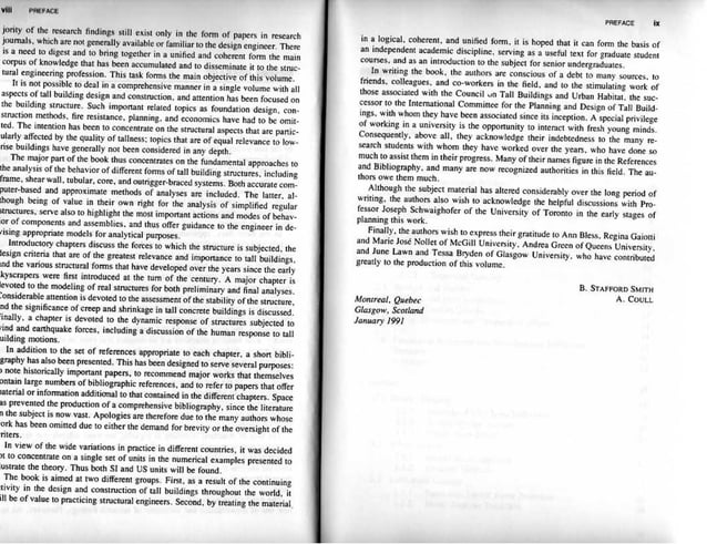 Tall building structures | PDF