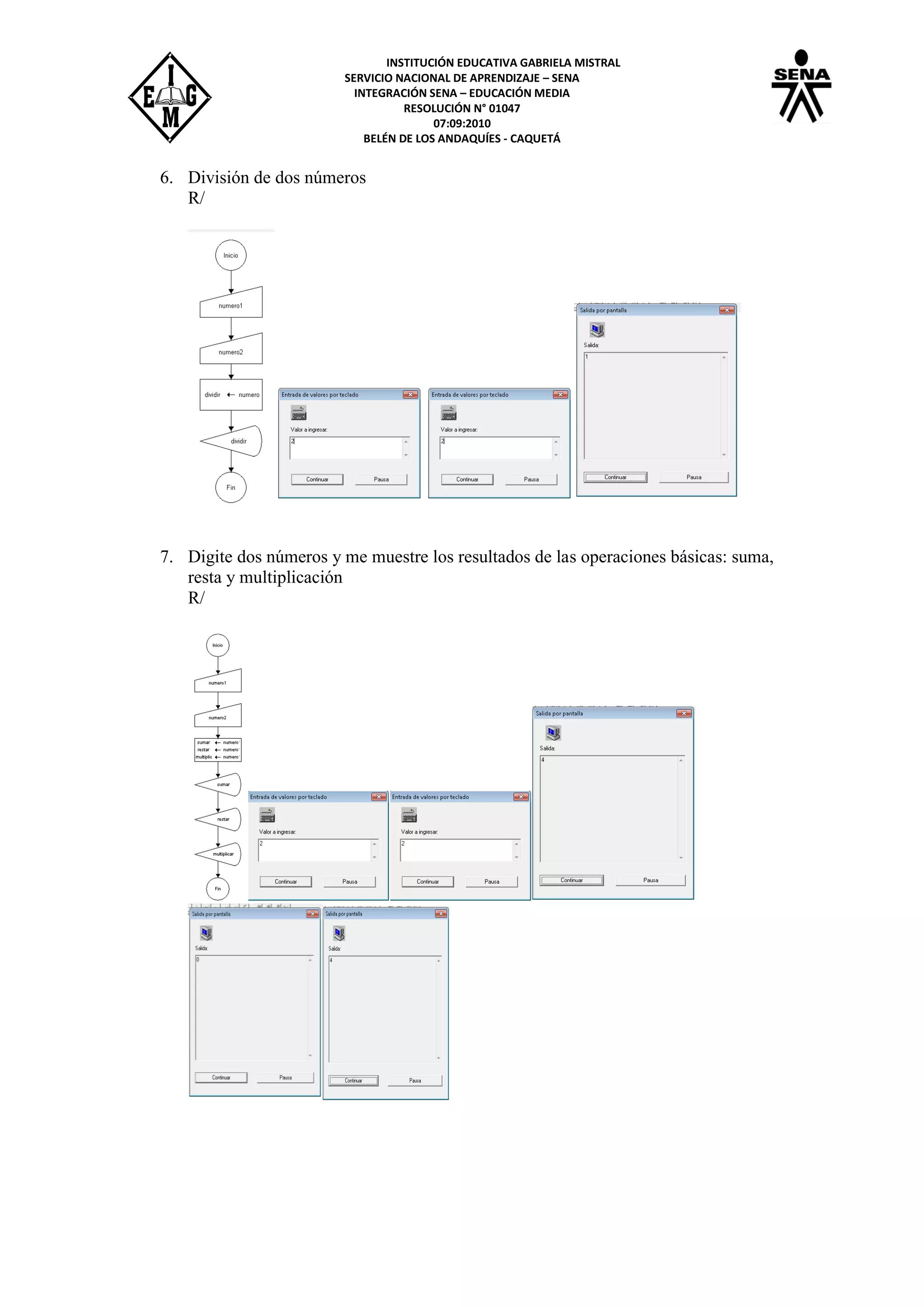 Taller 1 diagramas de flujo nicolas | PDF