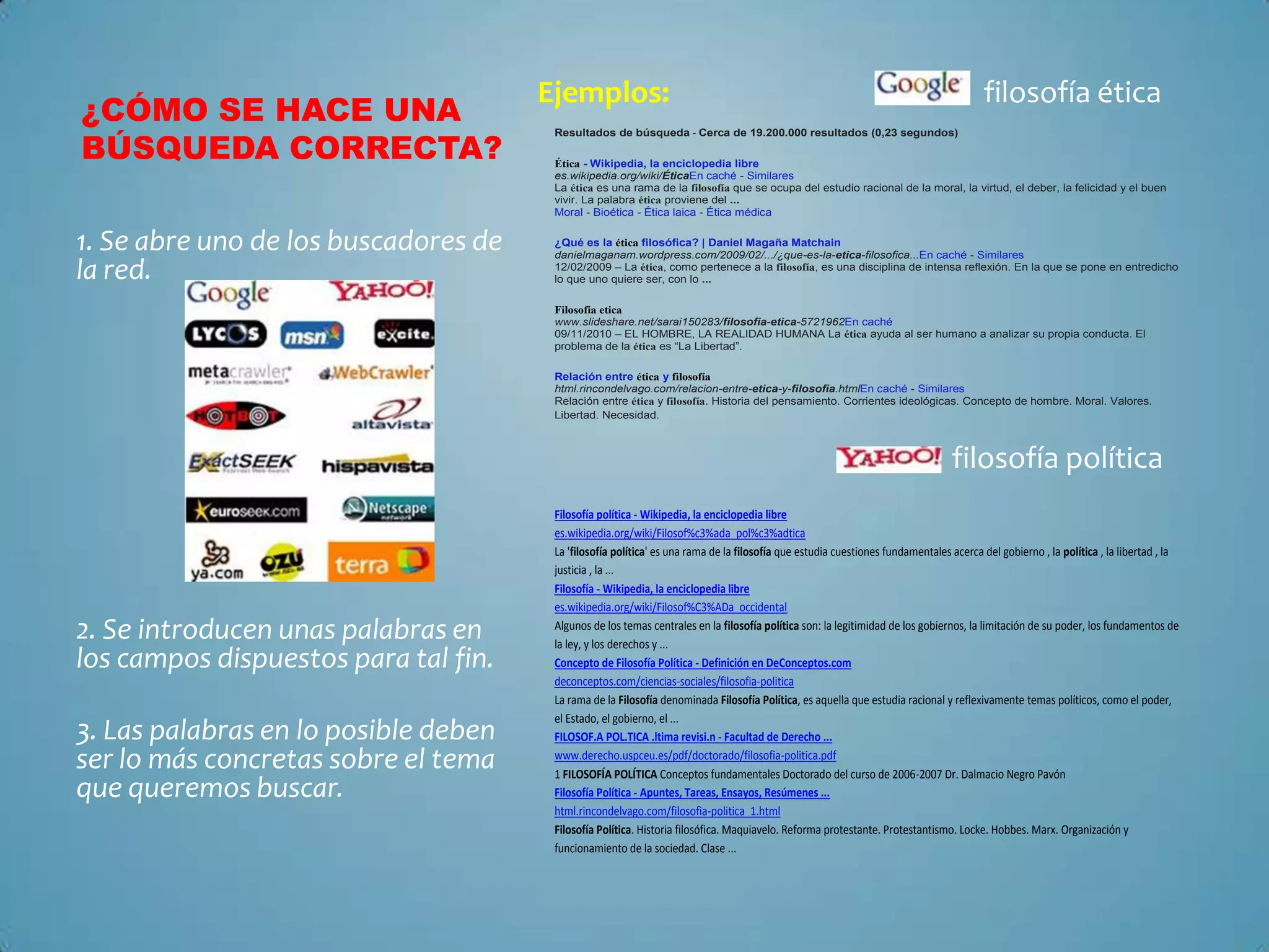 Taller 1 qué es un buscador | PPTX