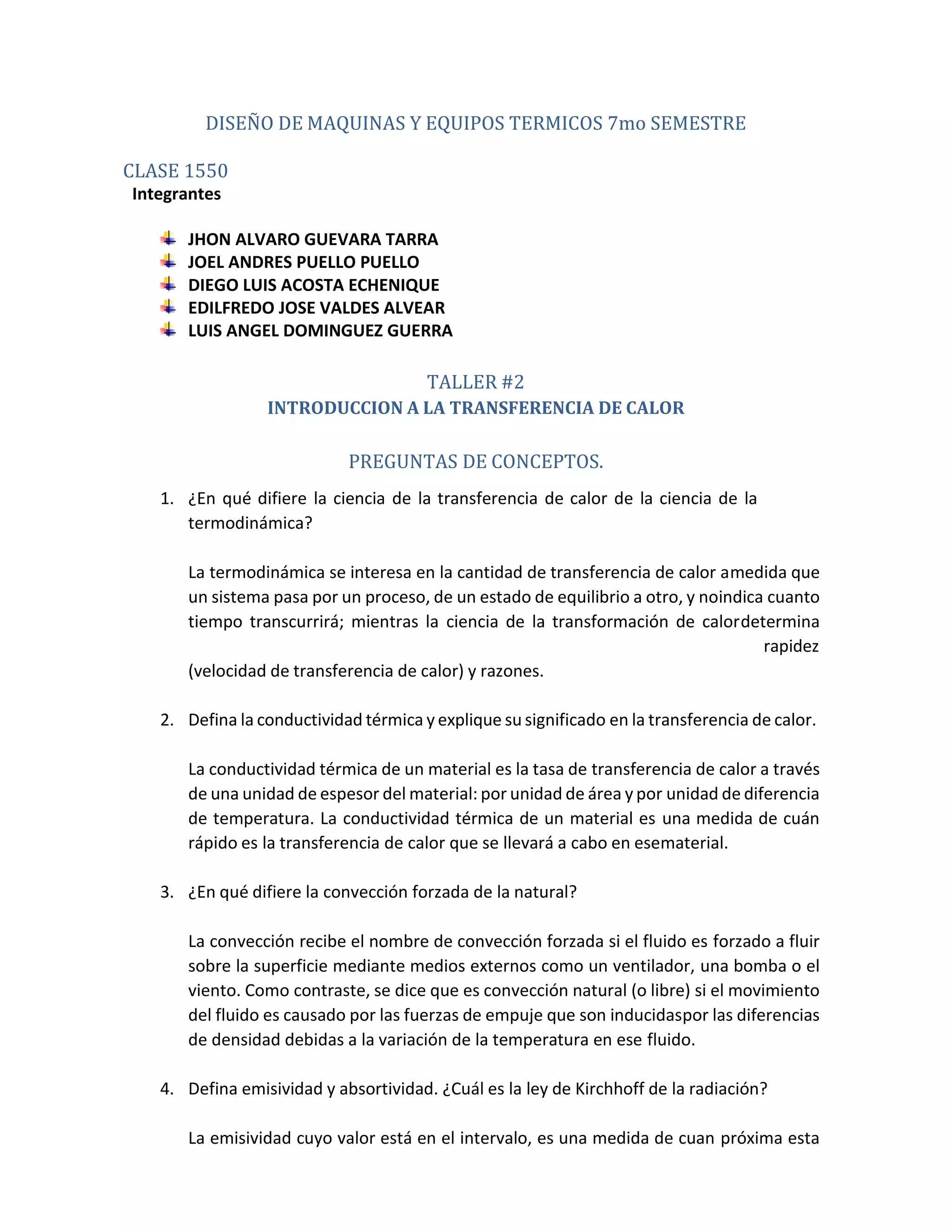 Taller 2 diseno de maquinas termicas 2 p.2021