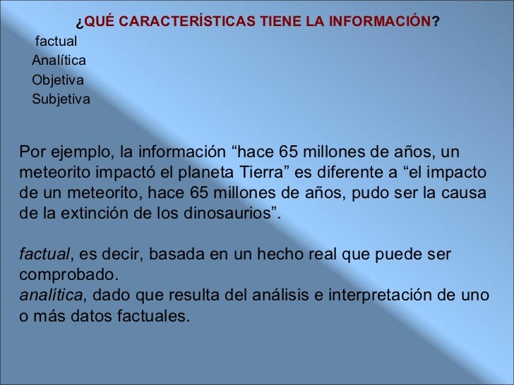 Taller 9 b tema 14 qué es información