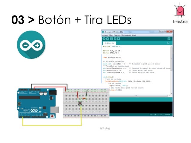 Taller arduino tira leds