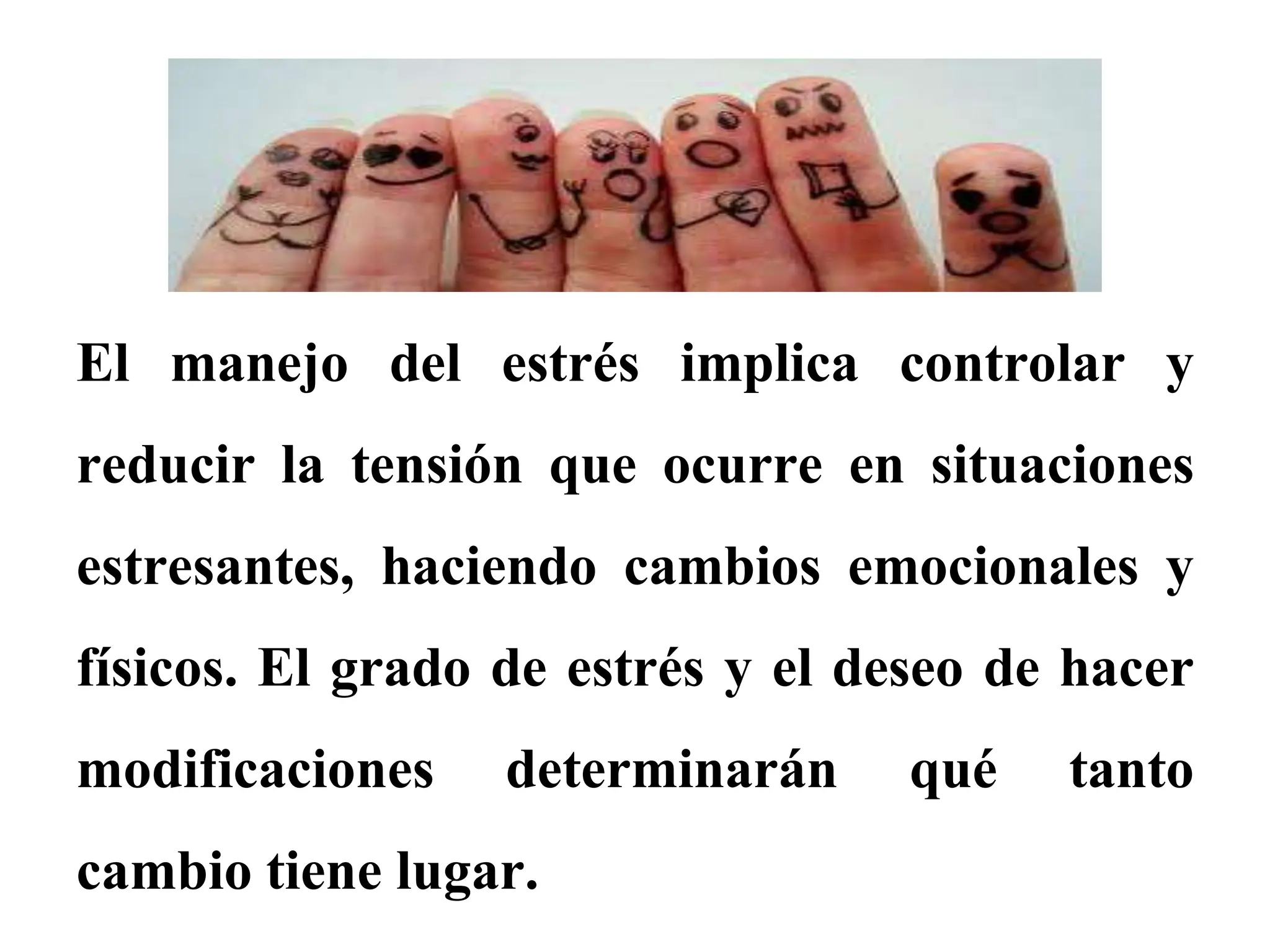 TALLER DE EMOCIONES Y ESTRES definiciones y sus partes | PPTX