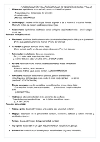 Taller de expresion oral y escrita | PDF
