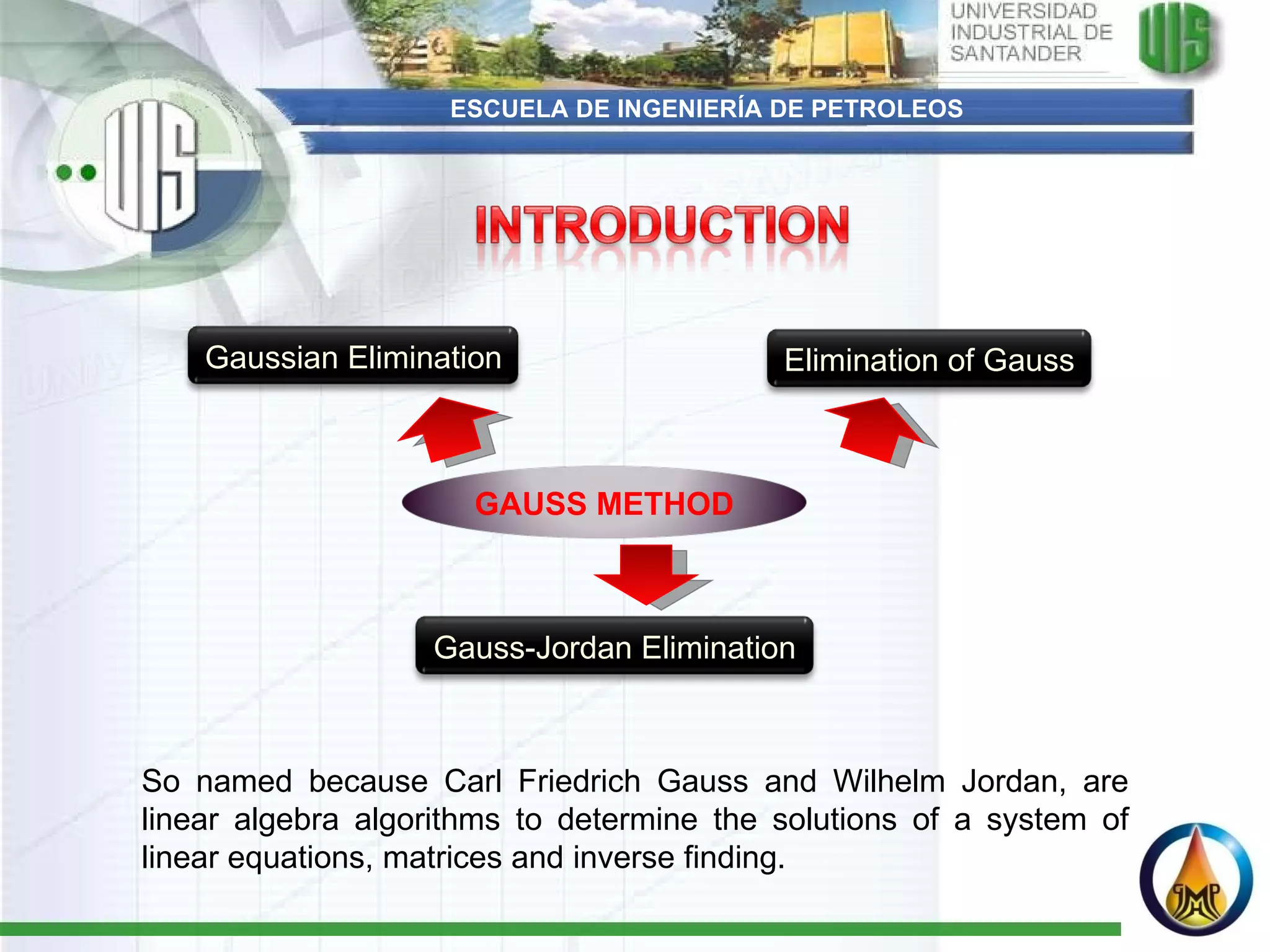 Gauss-Jordan Theory | PPT
