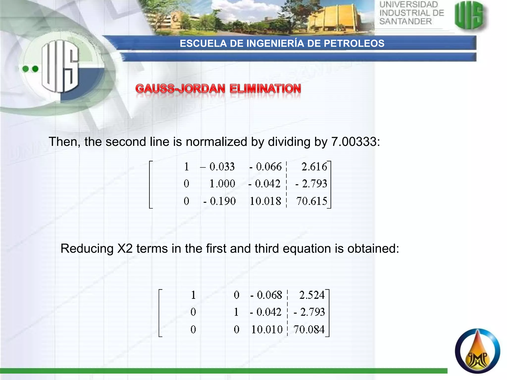 Gauss-Jordan Theory | PPT