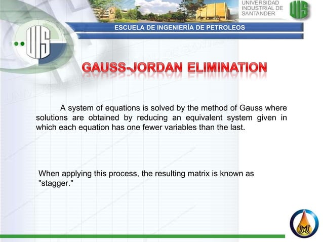 Gauss-Jordan Theory | PPT