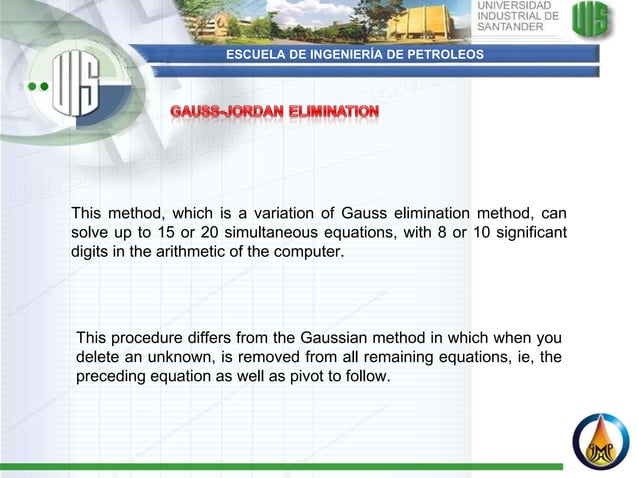 Gauss-Jordan Theory | PPT