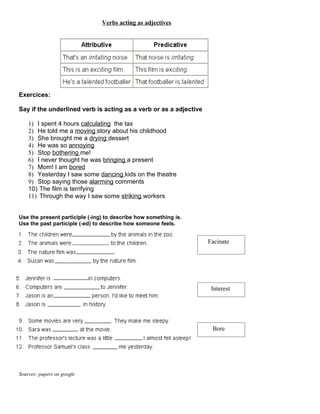 Taller de gramática "adjetives" june 4th | DOC