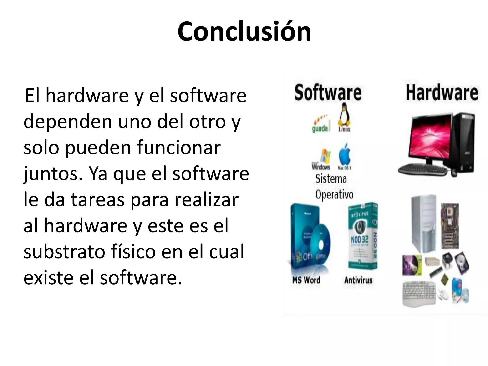 Taller de informática tp 1. hardware y software | PPTX