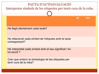 Taller de lectura. Autoavaluació | PPT