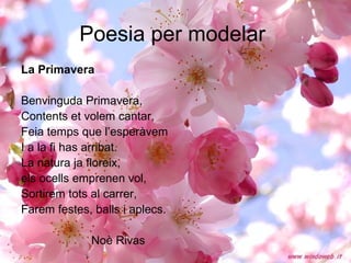 Taller de lectura. Estructura text poètic. PRIMAVERA | PPT