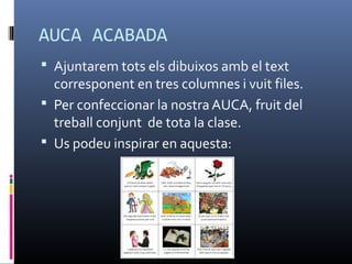 Taller de lectura. L'auca de sant jordi | PPT