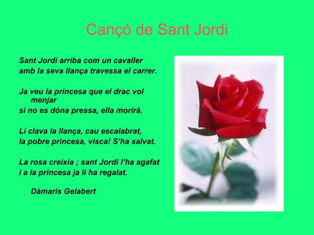 Taller de lectura. Visualitzar.Sant Jordi | PPT