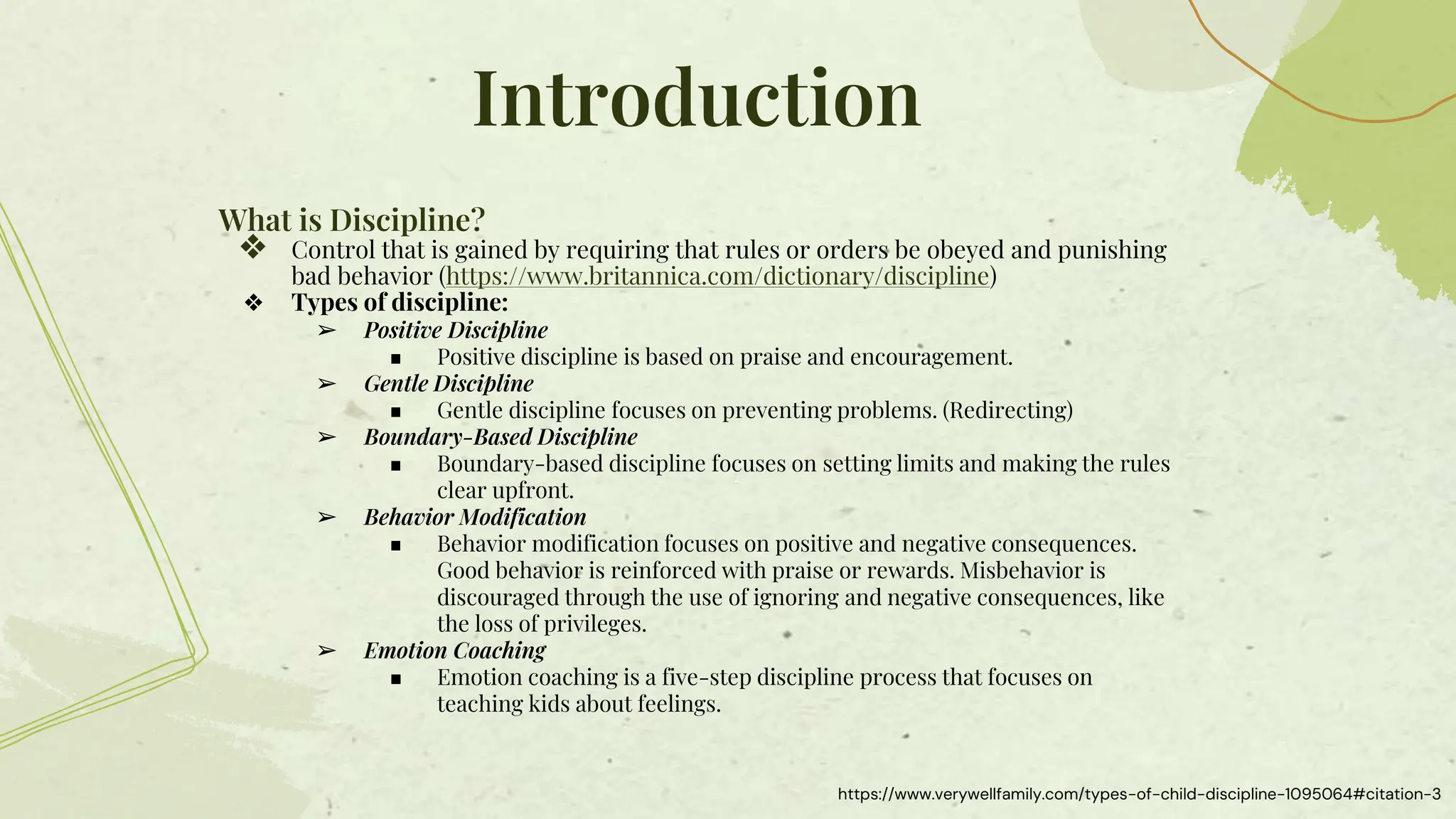 Taller de Padres- La Disciplina en Nuestra Cultura | PPTX