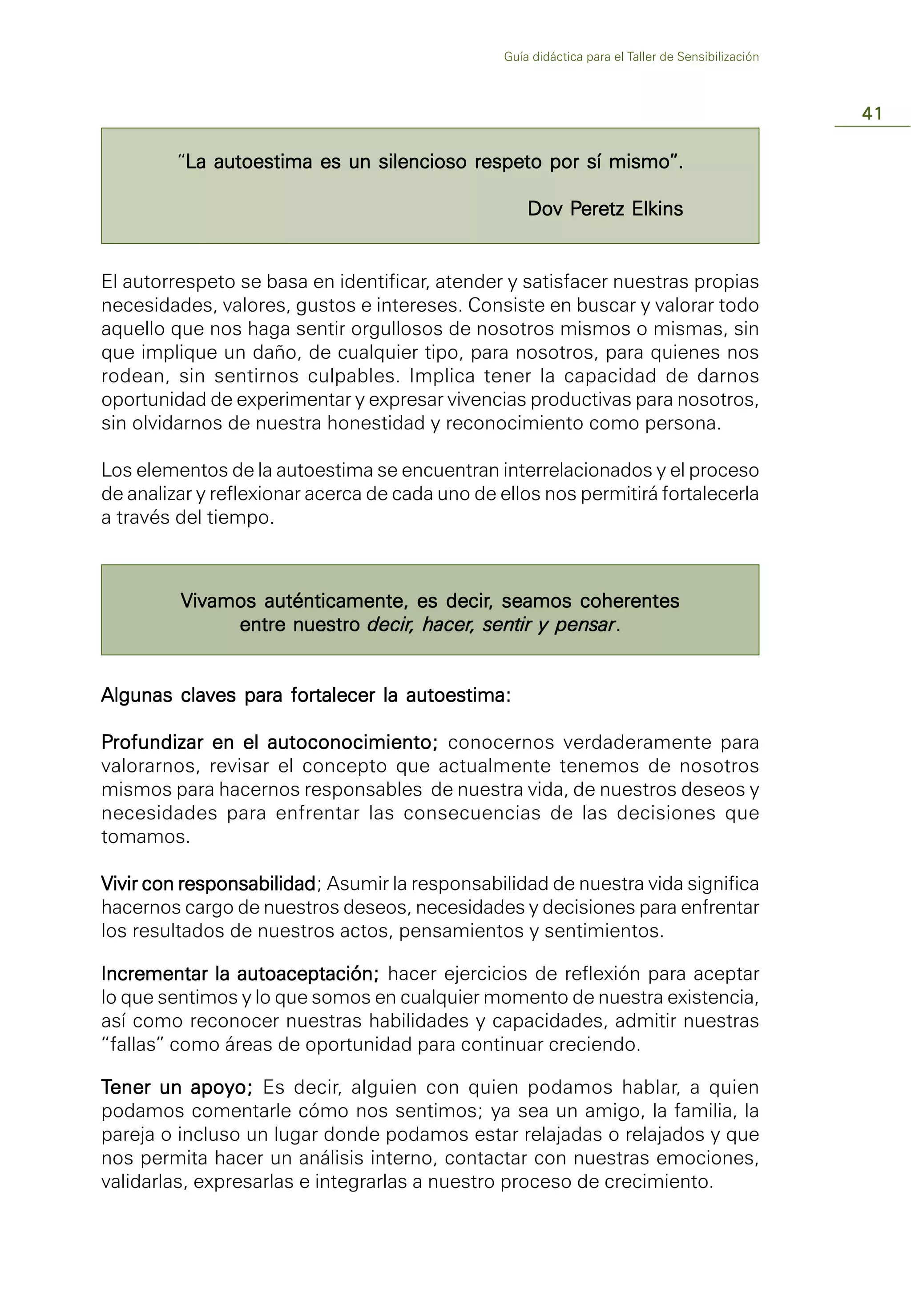Taller de sensibilizacion. autoestima. motivacion. actitudes ...