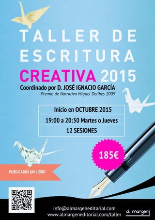 Cartel De Escritura Narrativa