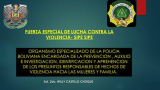 Taller de presentación de FELCV, tipos de violencia | PPTX