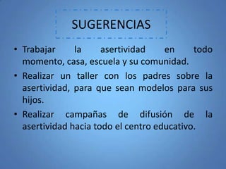 Taller de asertividad | PPTX