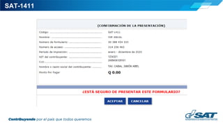 Taller Llenado de Formulario SAT-1411, Declaración Anual Régimen ...