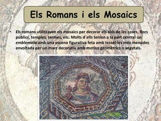 Taller de Mosaics | PPT