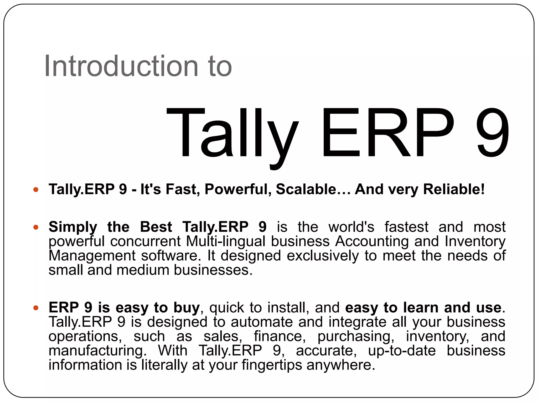 Tally Software in Bangladesh | Tally ERP 9 Software Distribution in ...