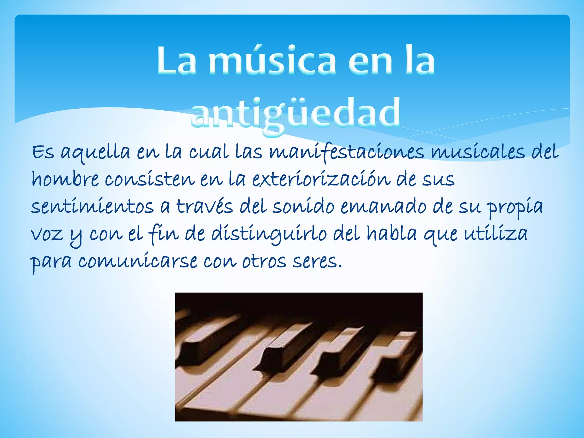 Que es La Musica | PPT