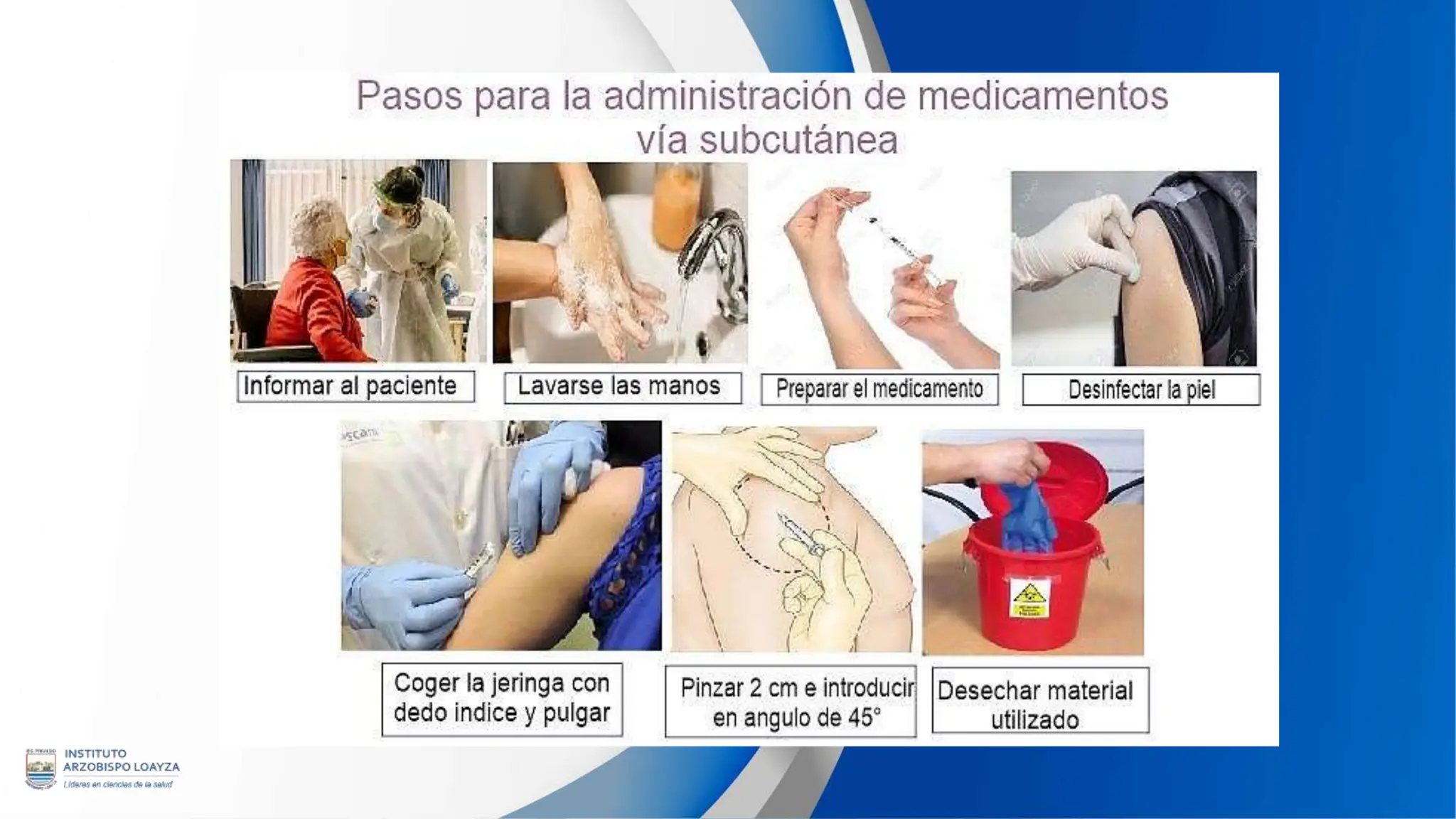 via intradermica , vias de administración | PPTX