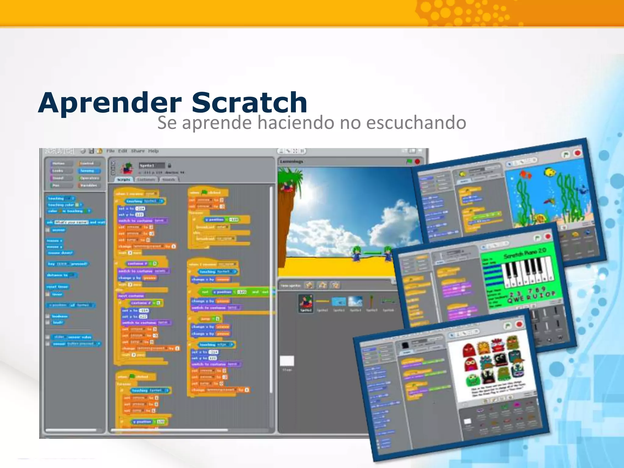 Diseño Actividades con Scratch | PPSX