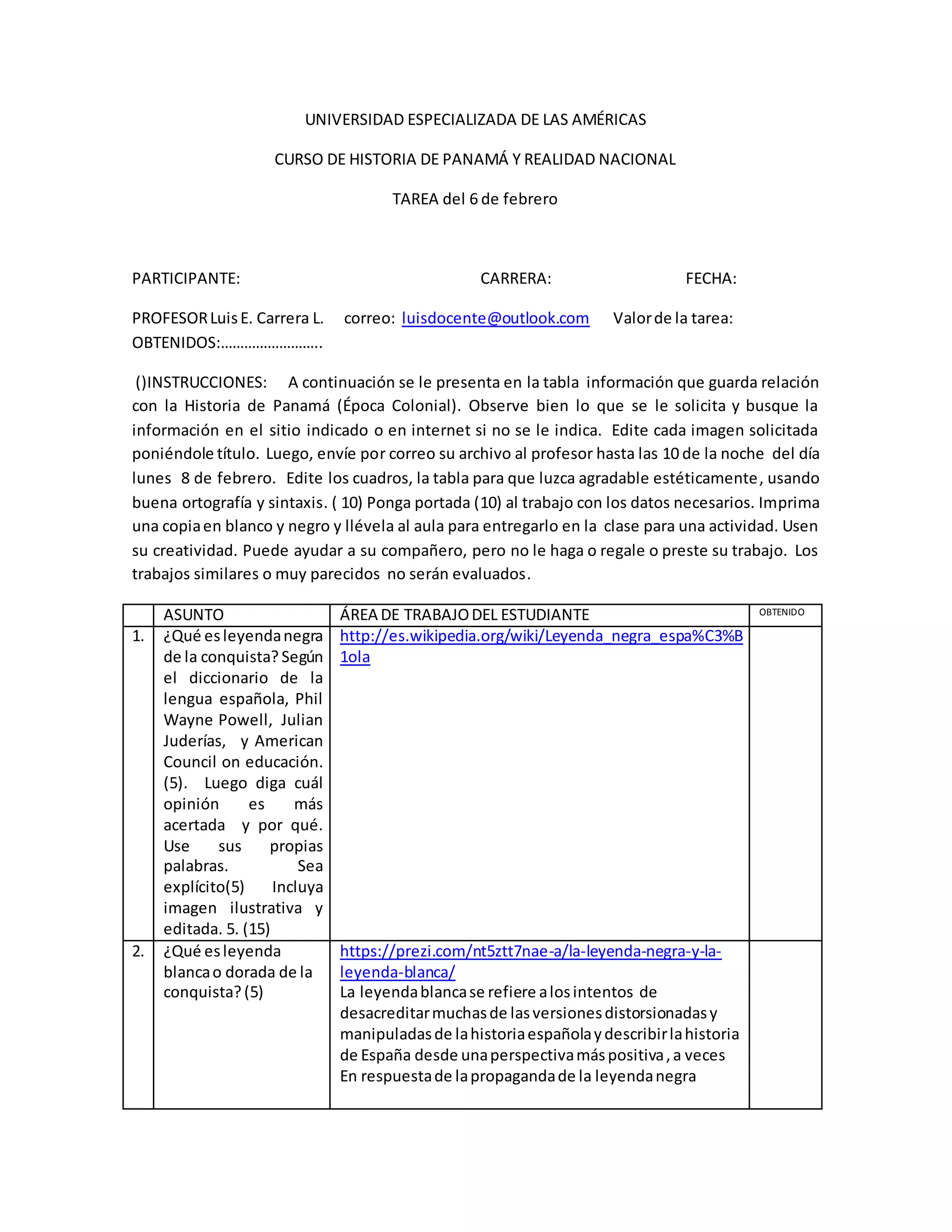 Taller y tarea 6 de febrero. | PDF