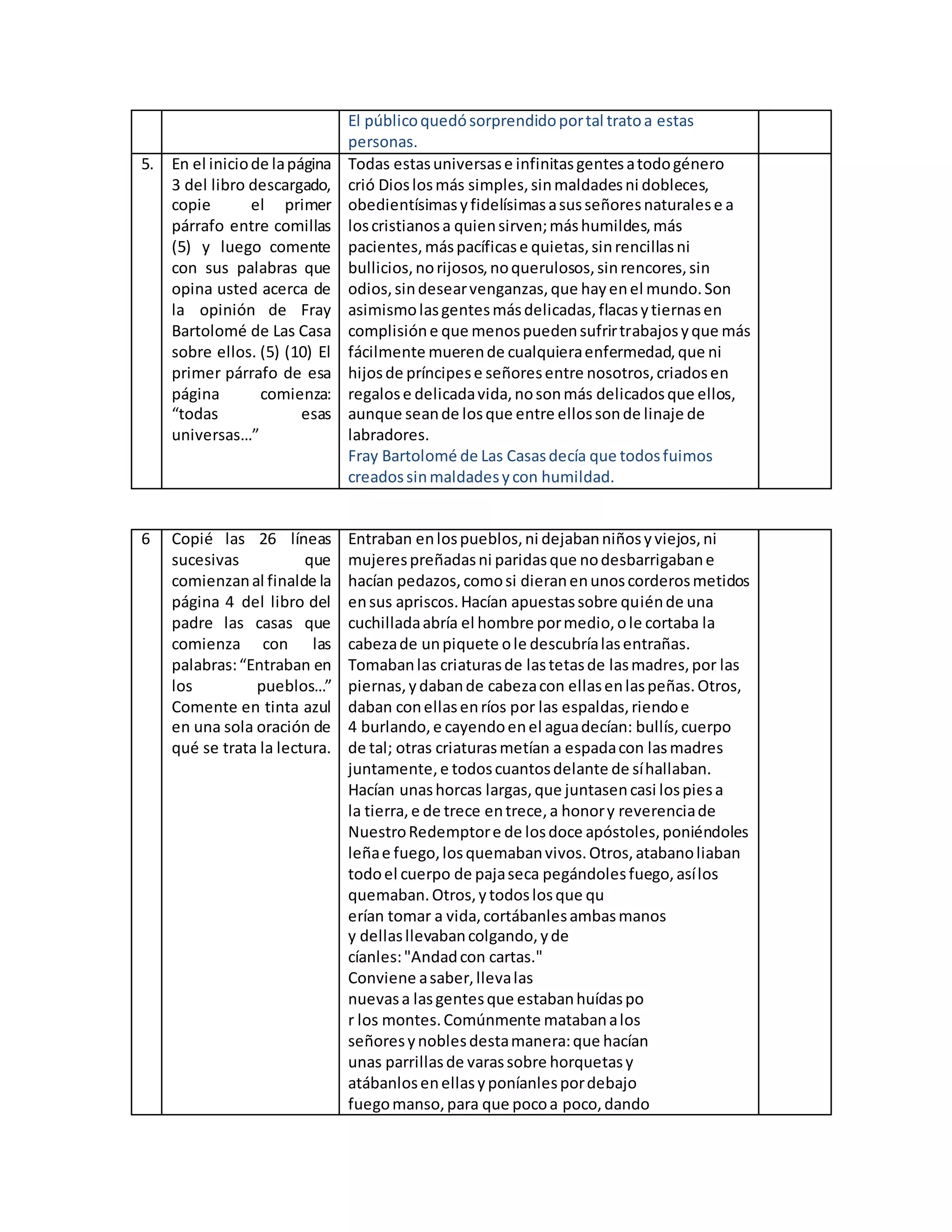 Taller y tarea 6 de febrero. | PDF