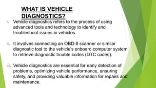 Vehicle Diagnostics | PPTX