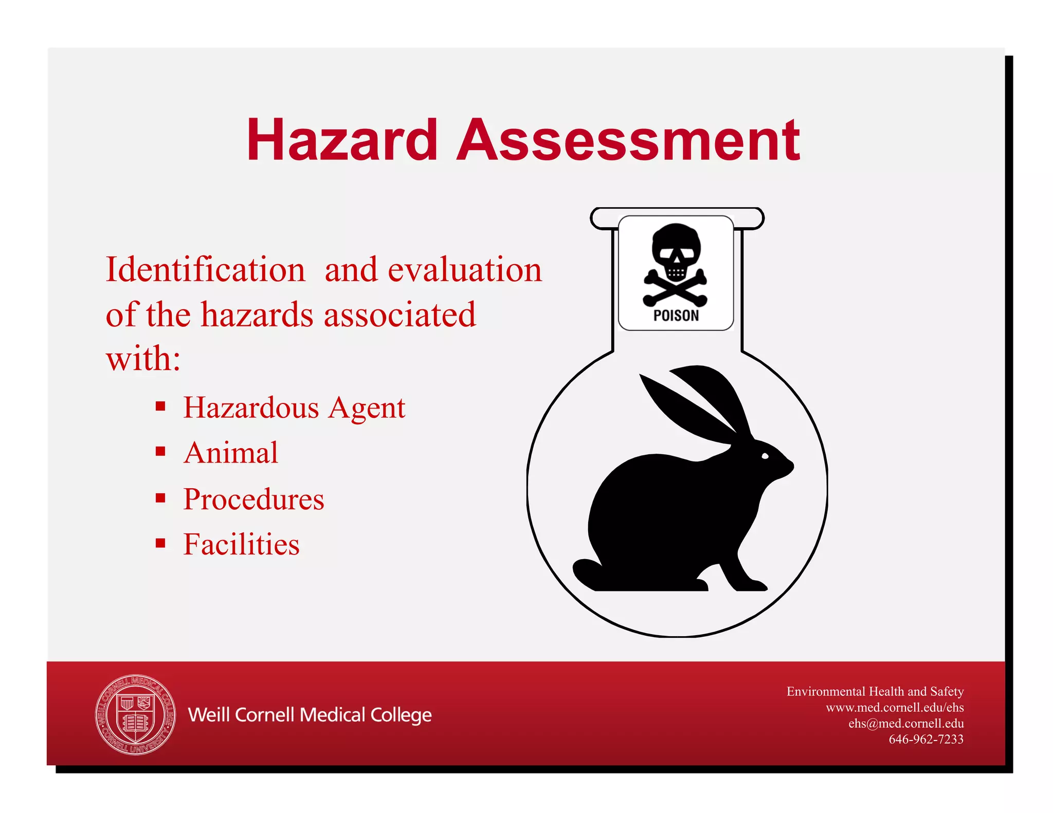 Talley Hazard Assessment Animals | PDF