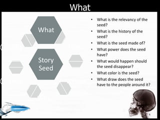 Planting a Story: How to Grow a Plot from a Single Seed | PPTX