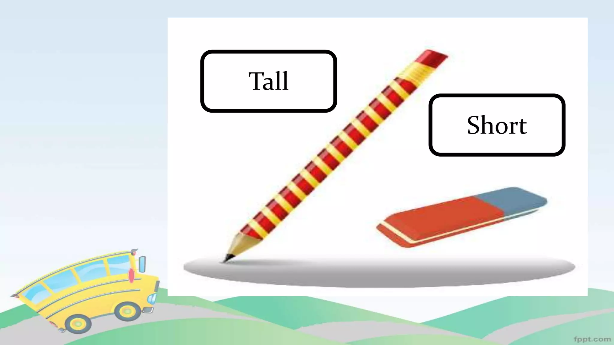 Tall or Short Preschool | PPTX
