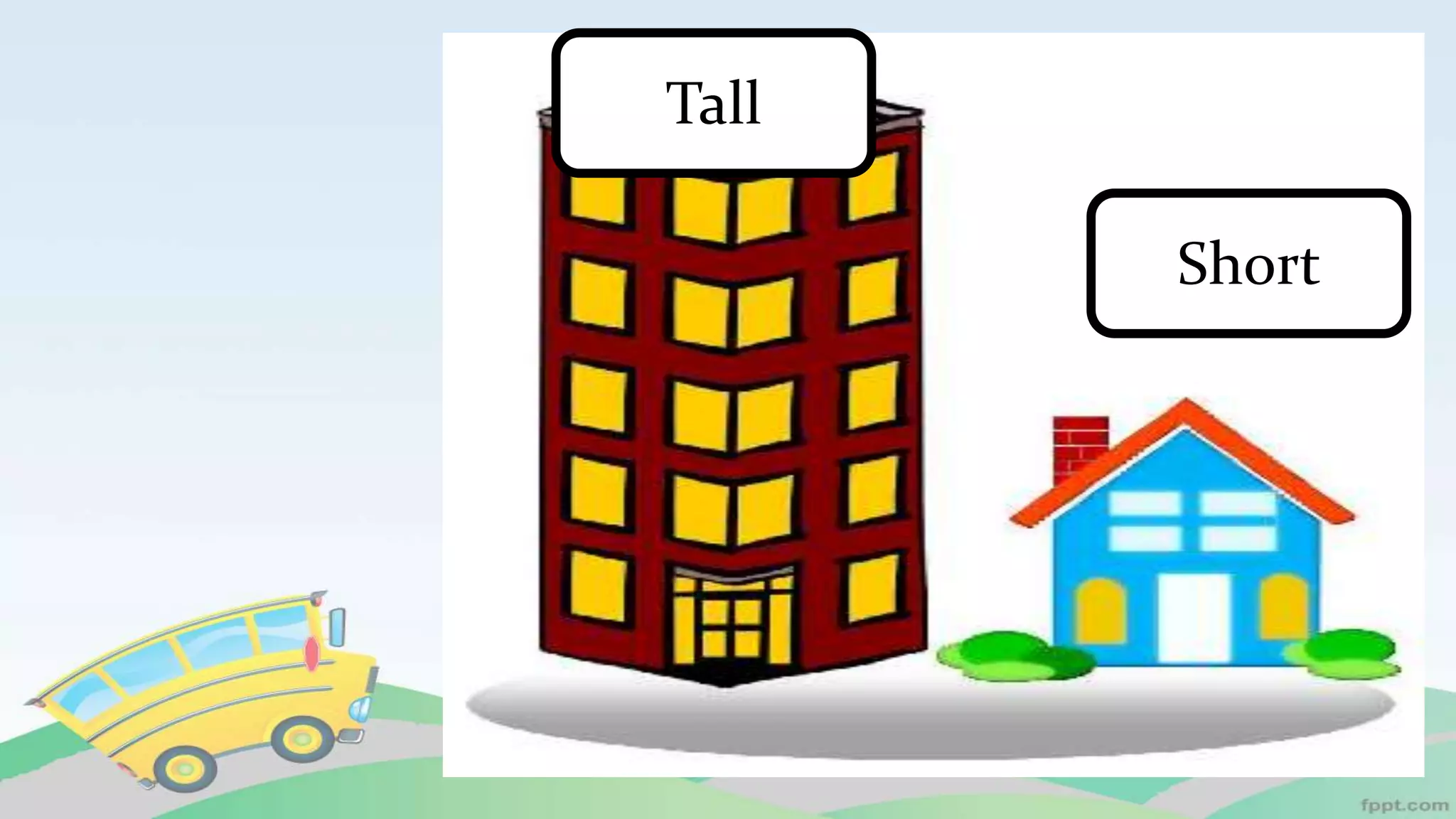 Tall or Short Preschool | PPTX