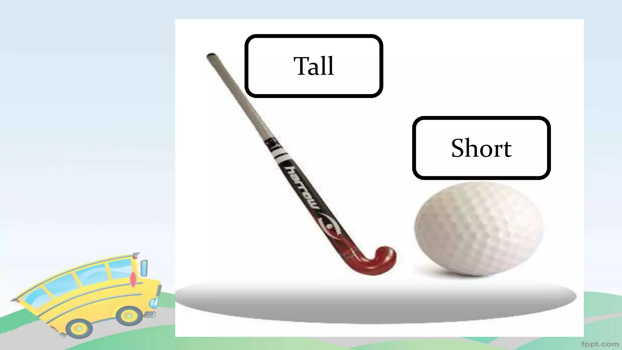 Tall or Short Preschool | PPTX