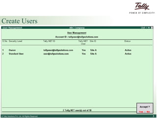Tally.net remote access_and_sms | PPS