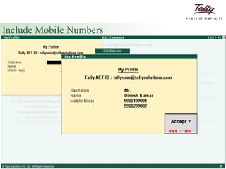 Tally.net remote access_and_sms | PPS