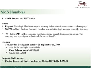 Tally.net remote access_and_sms | PPS