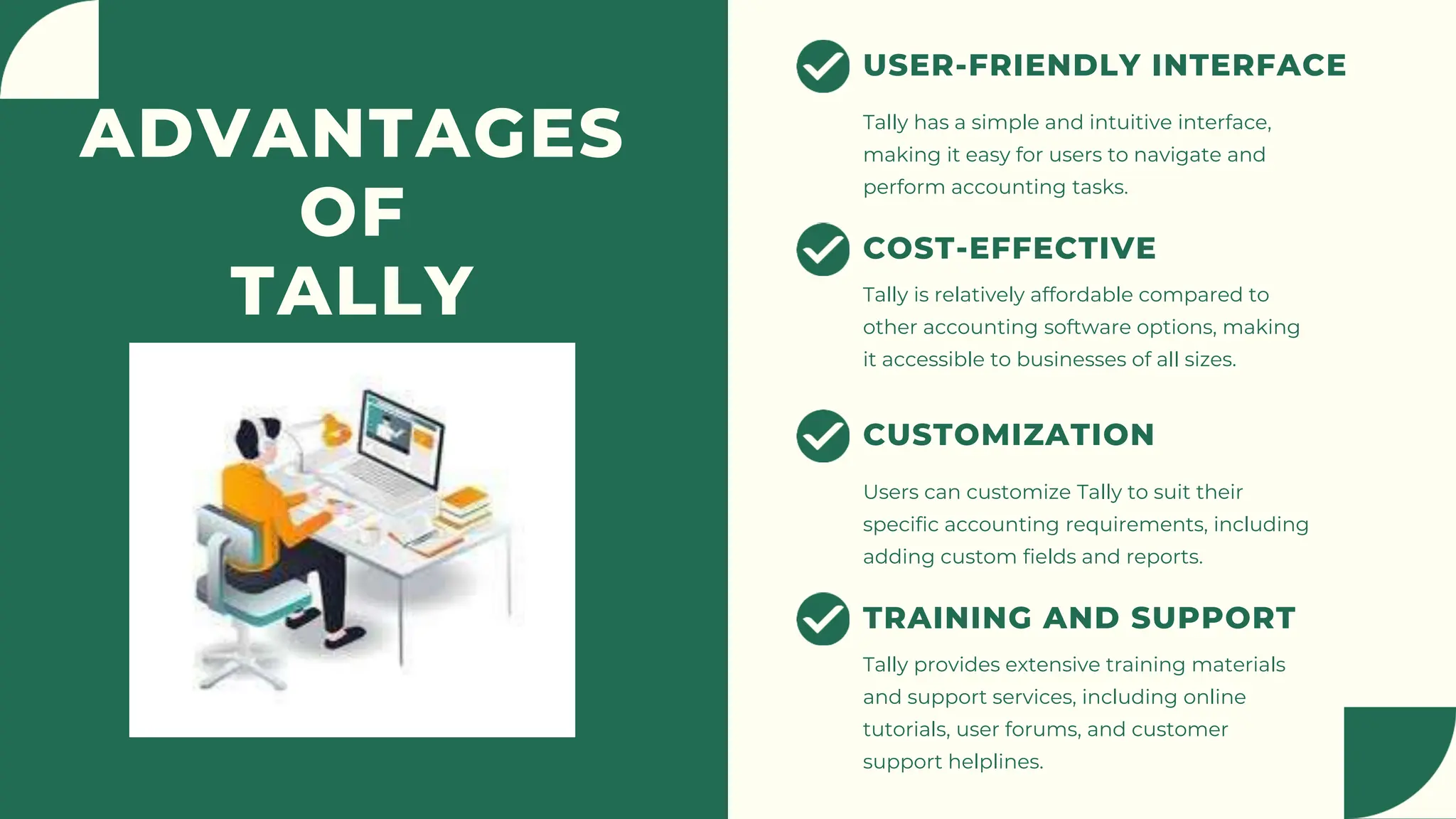 Tally and its advantages, how tally works, disadvantages also | PPTX ...