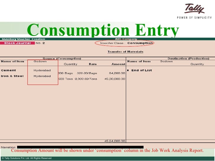 Tally.Erp 9 Job Costing Ver 1.0